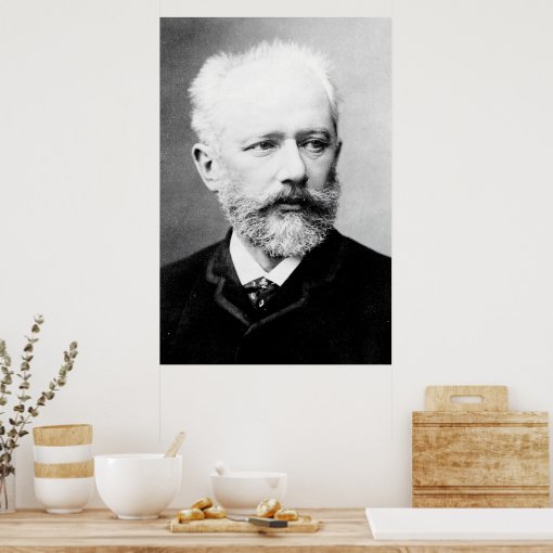 Tchaikovsky Portrait Poster | Zazzle