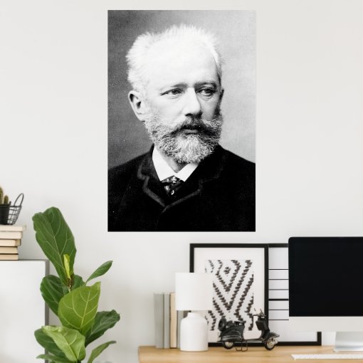 Tchaikovsky Portrait Poster | Zazzle
