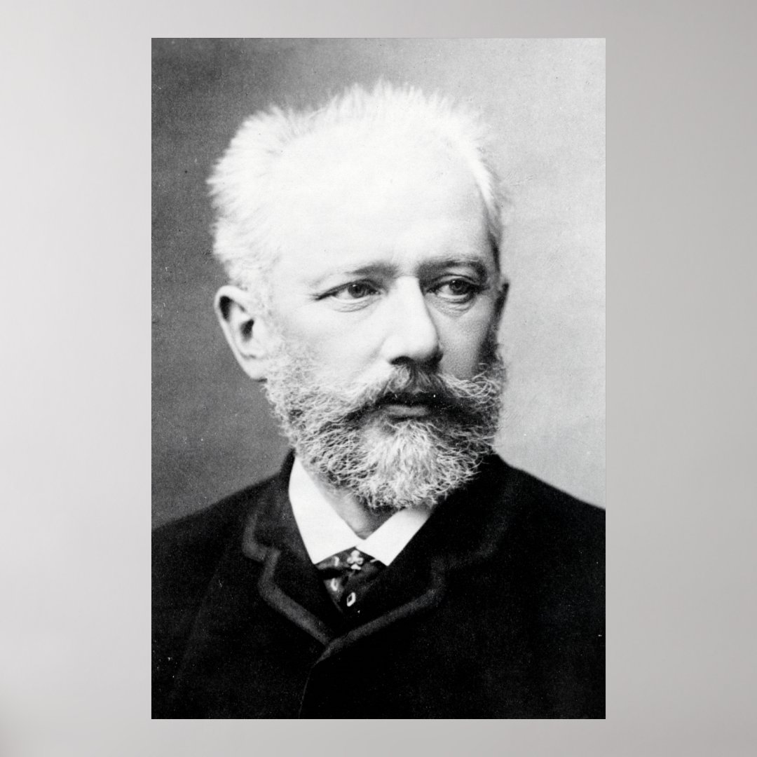Tchaikovsky Portrait Poster | Zazzle