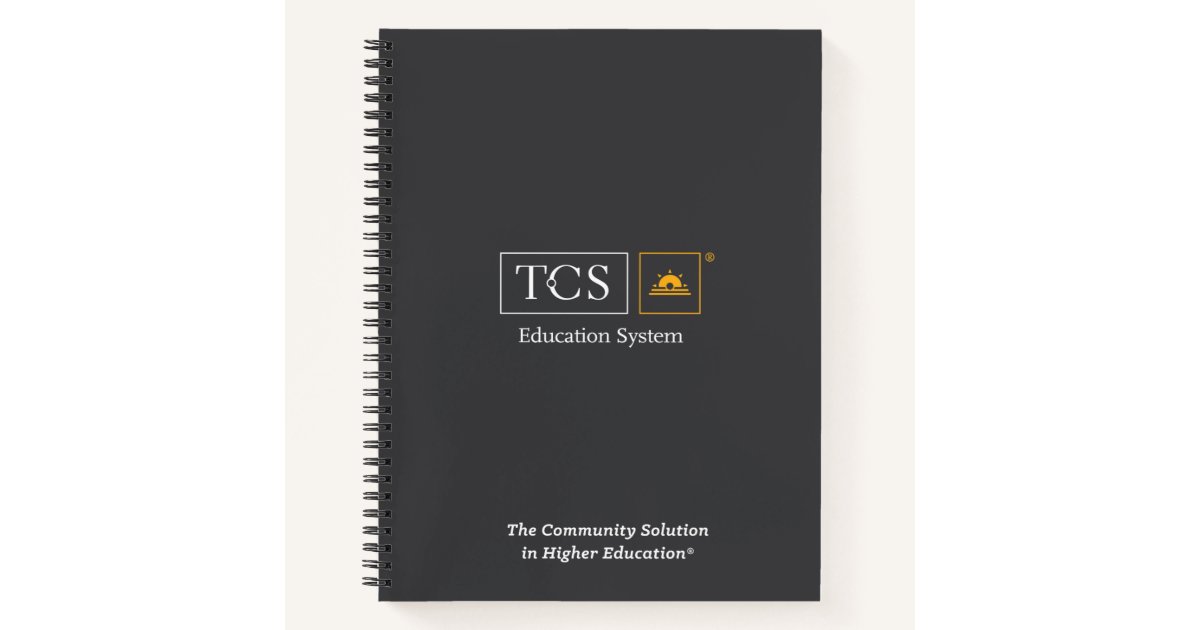 TCS Spiral Notebook | Zazzle