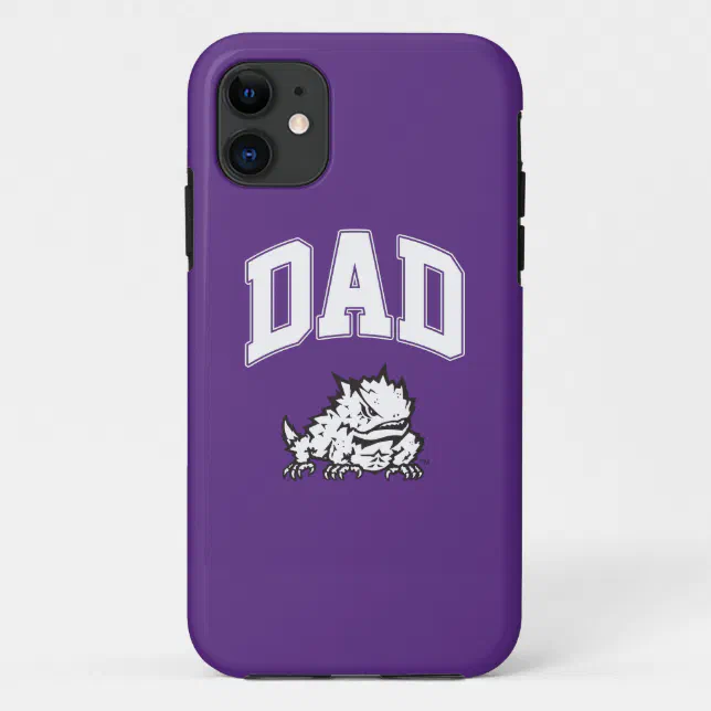TCU Dad Case-Mate iPhone Case | Zazzle