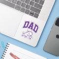 TCU Dad Sticker | Zazzle