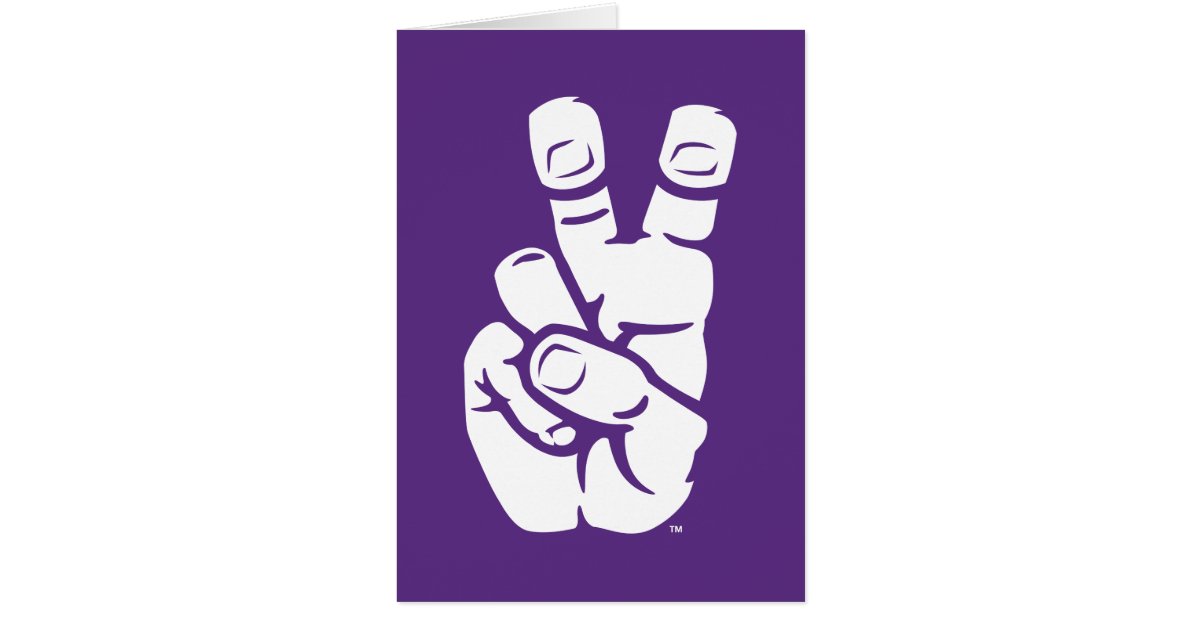 TCU Horned Frogs Hand Symbol | Zazzle