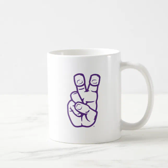 TCU Horned Frogs Hand Symbol Coffee Mug | Zazzle