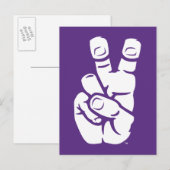 TCU Horned Frogs Hand Symbol Postcard | Zazzle
