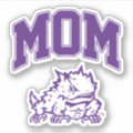 TCU Mom Sticker | Zazzle
