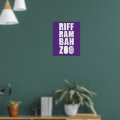 TCU Riff Ram Bah Zoo Poster | Zazzle