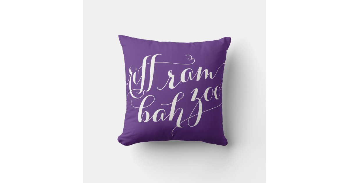 TCU Riff Ram Bah Zoo Script | Zazzle