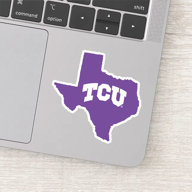 TCU Texas State Sticker | Zazzle