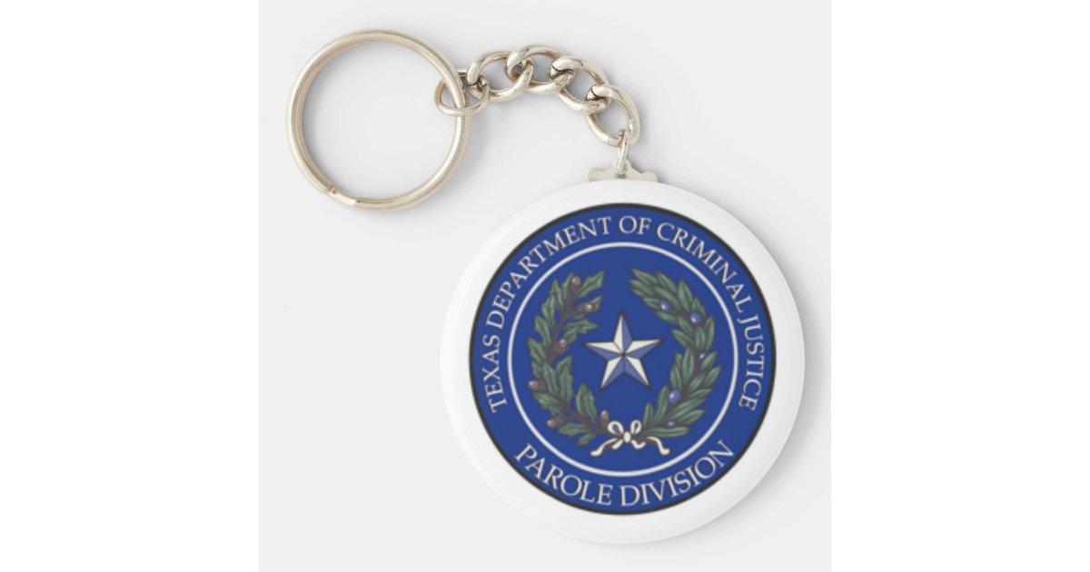 TDCJ Parole Division Keychain | Zazzle.com