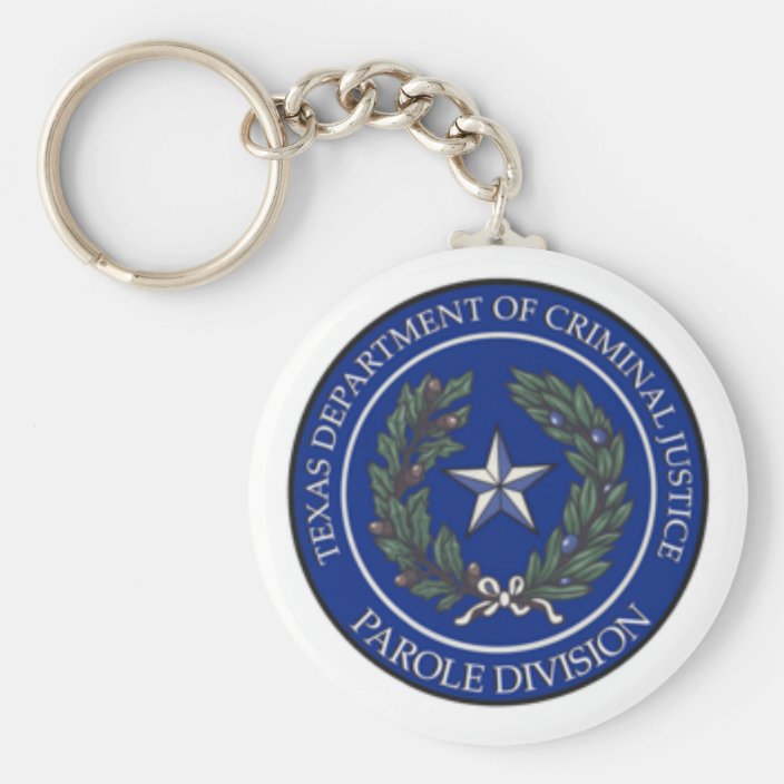 TDCJ Parole Division Keychain | Zazzle.com
