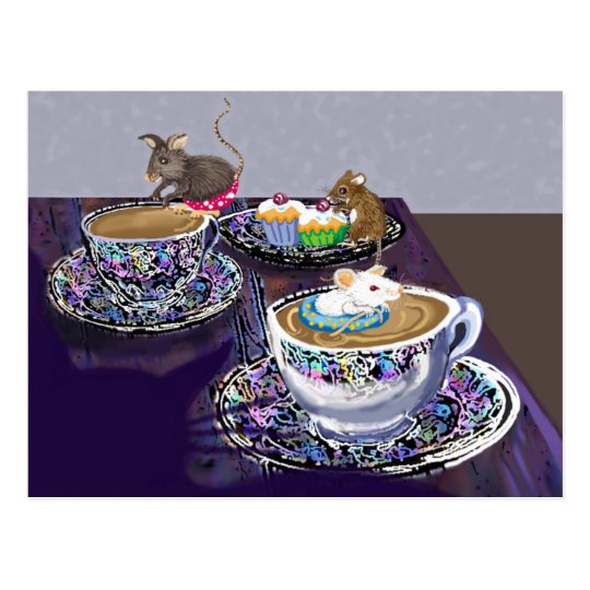 Tea anyone? postcard | Zazzle.com