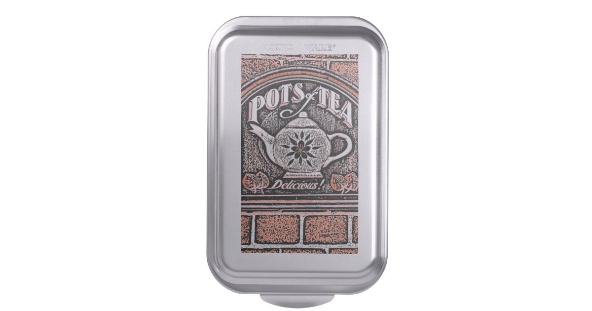 TEA CAKE PAN | Zazzle