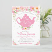 Tea Party Bridal Shower Sprinkle Invitation | Zazzle