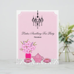 Tea Party Program | Zazzle