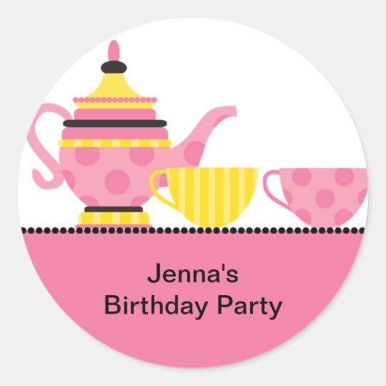 Tea Party Stickers | Zazzle.com