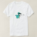 Tea- Rex Funny Dinosaur Cartoon Innuendo T-Shirt | Zazzle