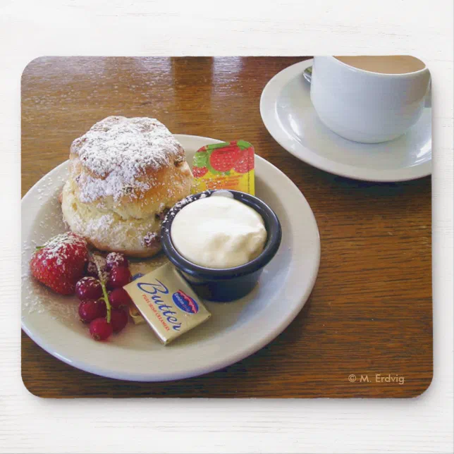 Tea & Scones Mousepad | Zazzle