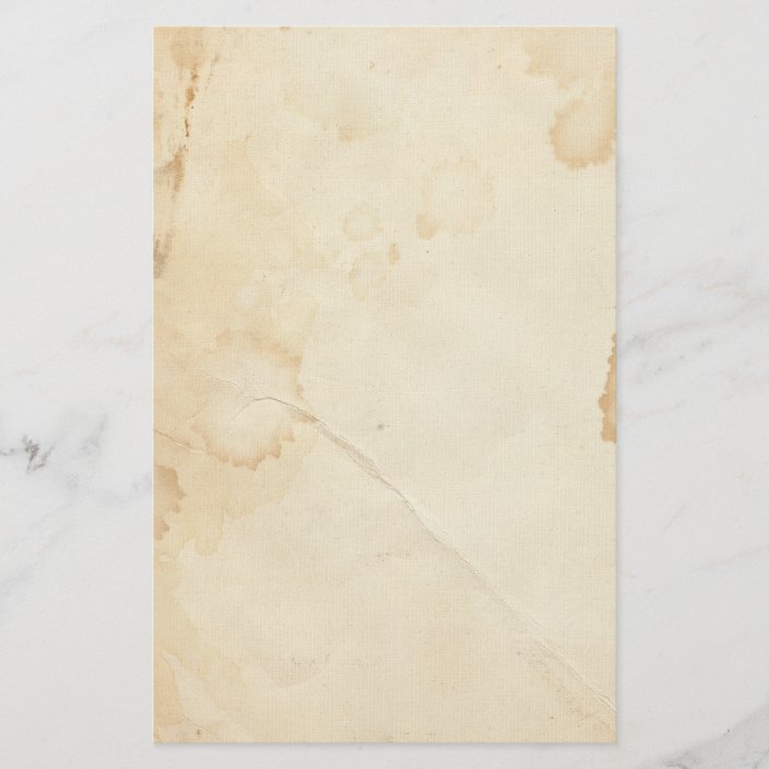 Tea Stained old paper Stationery | Zazzle.com