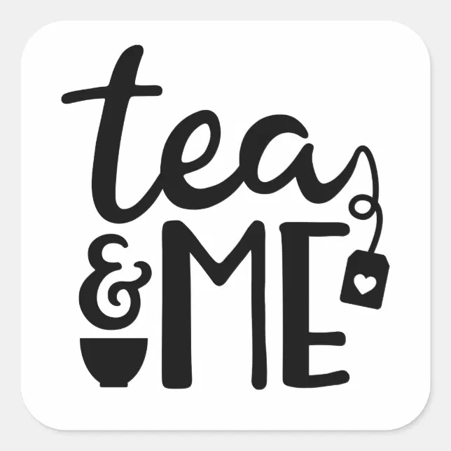 Tea Sticker | Zazzle