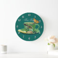 Tea Time Cup & Saucer Wall Clock | Zazzle