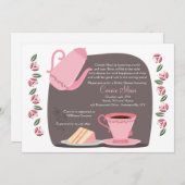 Tea Time Invitation | Zazzle