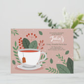 Tea Time Invitation | Zazzle