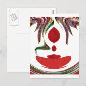 Tea Time Red Tea.png Postcard | Zazzle