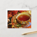 Tea time Tea cup postcard | Zazzle