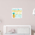 Teach Like a Pineapple Poster | Zazzle