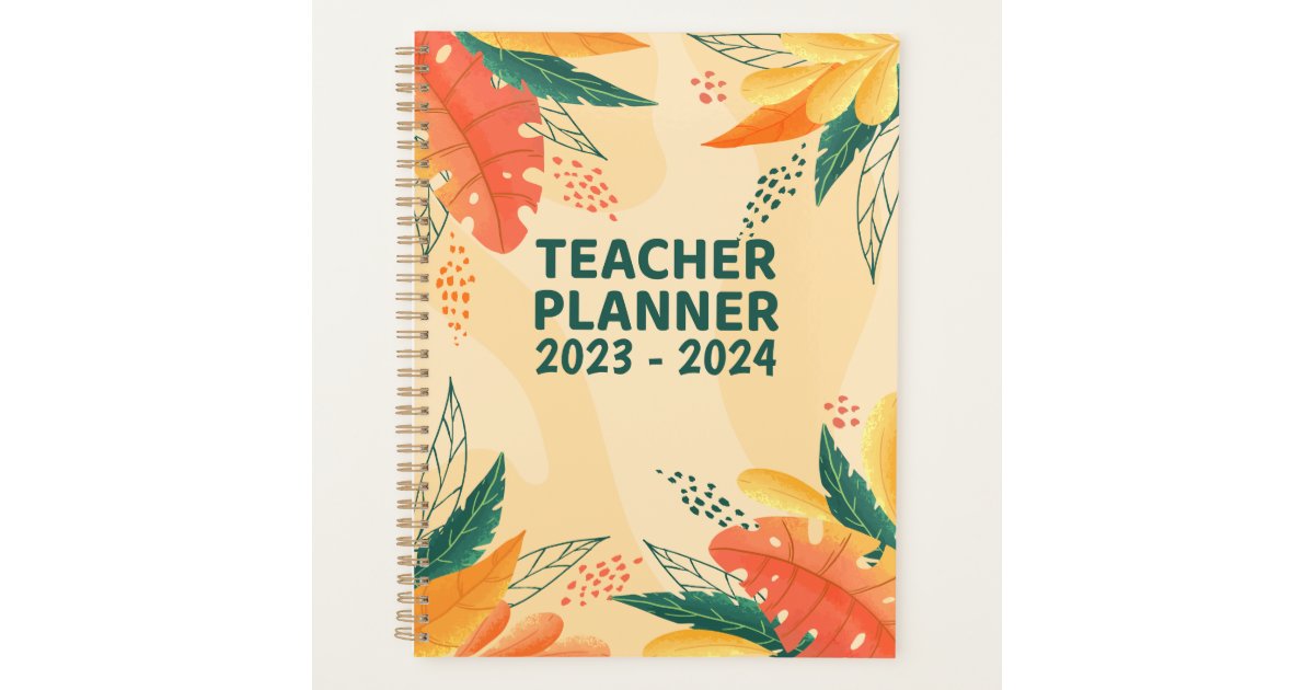 Teacher 2023-2024 planner | Zazzle