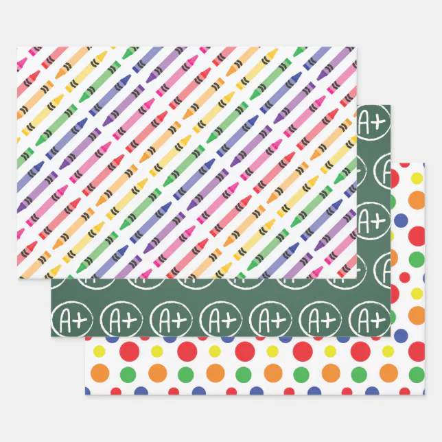 Teacher Appreciation Back To School Wrapping Paper Sheets | Zazzle