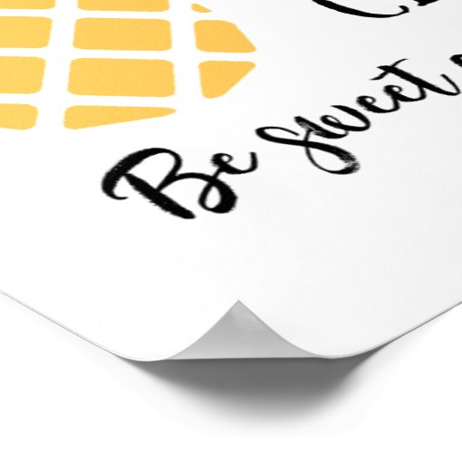 Teacher Appreciation Pineapple Summer School Poster | Zazzle