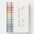 Teacher Appreciation Rainbow Crayon Wooden Box Sign | Zazzle