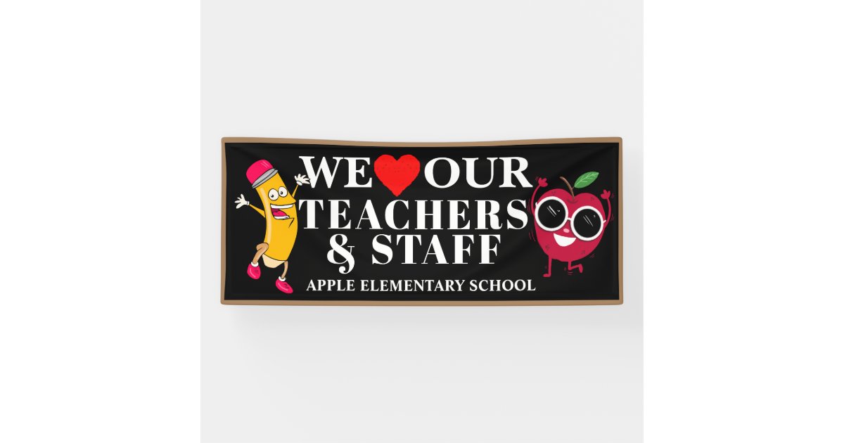 Teacher Appreciation Week Banner | Zazzle