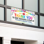 Teacher Appreciation Week Thank You Banner | Zazzle