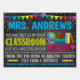 Teacher Appreciation Yard Sign! Sign | Zazzle