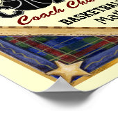 Teacher Basketball Coach Sign - Door Poster - SRF | Zazzle