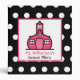 Teacher Binder - White Polka Dots | Zazzle