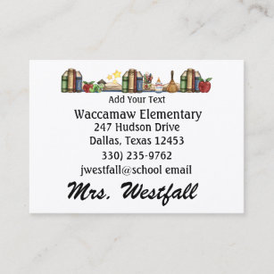 School Principal Business Cards - Business Card Printing | Zazzle
