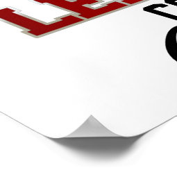 Teacher Cheerleading Coach Sign - Door Poster - SR | Zazzle