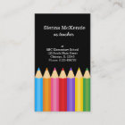 Teacher Crayons Business Card | Zazzle.com