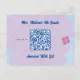Teacher Classroom Wish List QR Code Custom Postcard | Zazzle