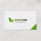 Teacher - Elegant Modern Green Business Card | Zazzle