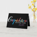 Teacher graduation congratulations card | Zazzle