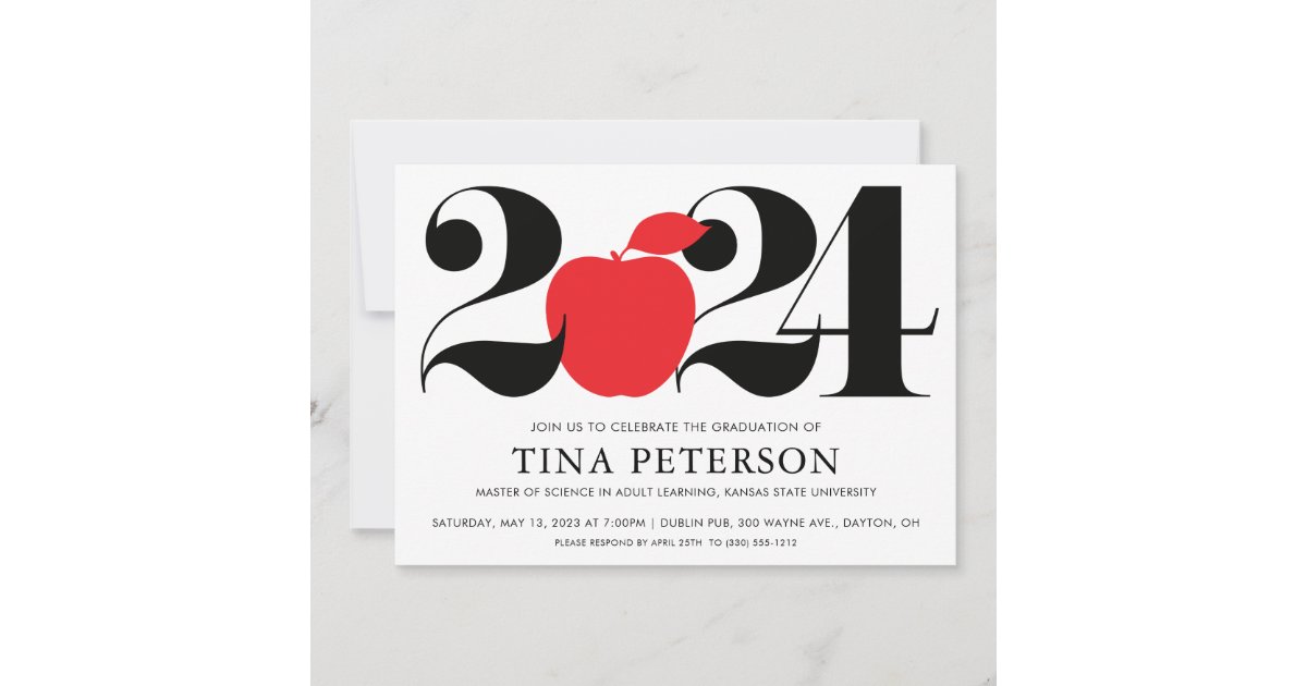 Teacher Graduation Party Invitation | Zazzle