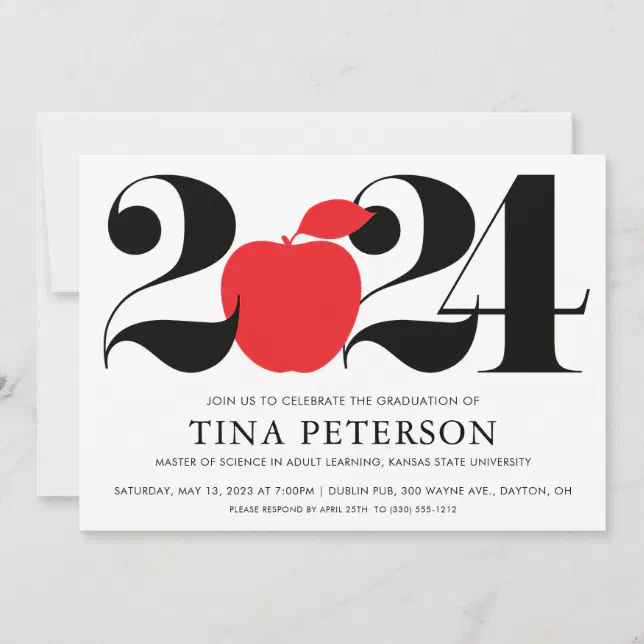 Teacher Graduation Party Invitation | Zazzle