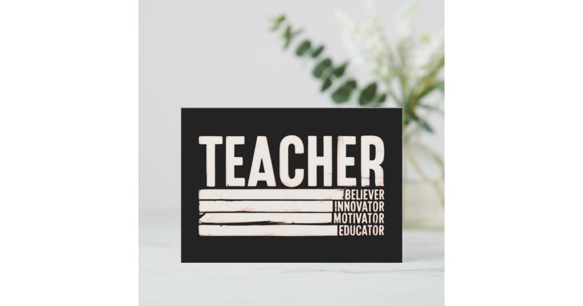 Teacher Life Back to School Thank You Card | Zazzle