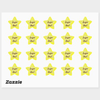 Teacher motivational / inspirational star sticker | Zazzle