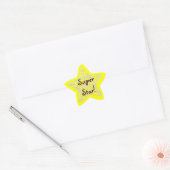 Teacher motivational / inspirational star sticker | Zazzle